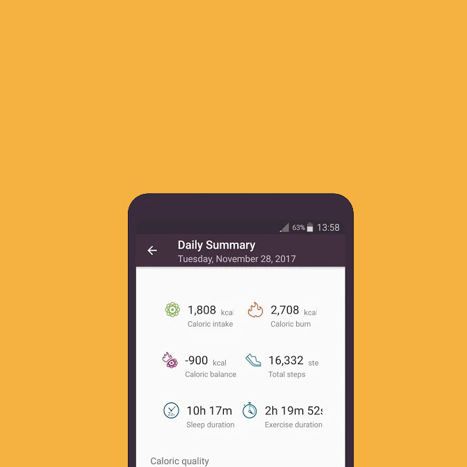 Backend development for the Enquos wellness platform