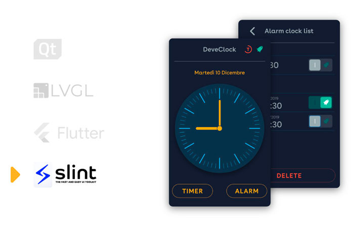 Slint: 4 librerie per GUI embedded a confronto